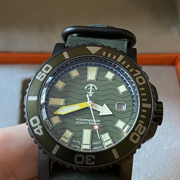 [WTS] Pook Watches Kompressor - Finnish dive watch - full set, unworn ...