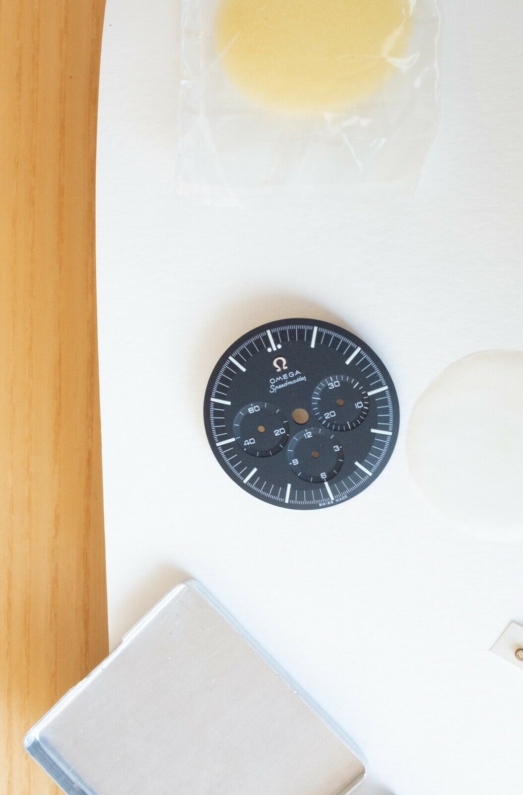 OMEGA Speedmaster Dial for 145.0222, NOS, Service 1861, Singer, Broad ...