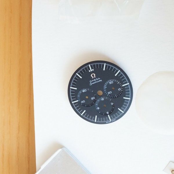 OMEGA Speedmaster Dial for 145.0222, NOS, Service 1861, Singer, Broad ...