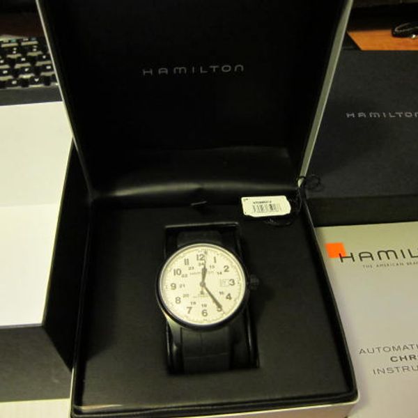 Hamilton Khaki Field PVD White Dial | WatchCharts Marketplace