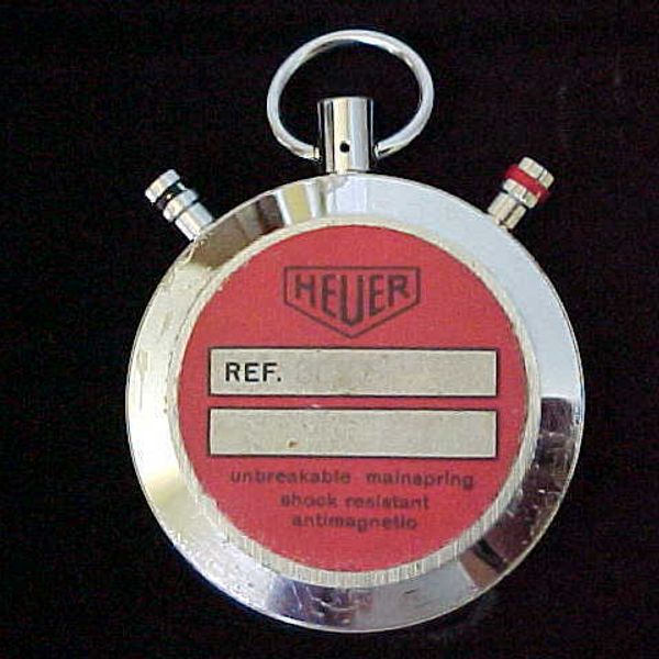 Vintage Heuer Leonidas 8037 Duel Pusher New Old Stock Stopwatch Case ...