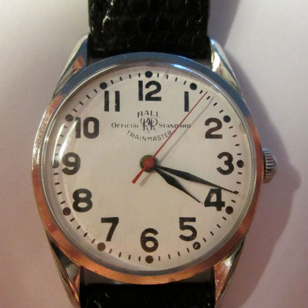 FS: Vintage Ball Trainmaster Stainless Steel Railroad Wristwatch *SOLD ...