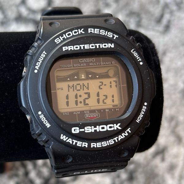 Casio G-SHOCK GWX-5700CS-1JF G-LIDE Moon Tide Digital Solar Atomic ...