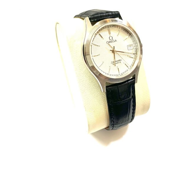 Vintage Omega Seamaster Cal 1425 White Embossed Dial Classic Menâ s ...