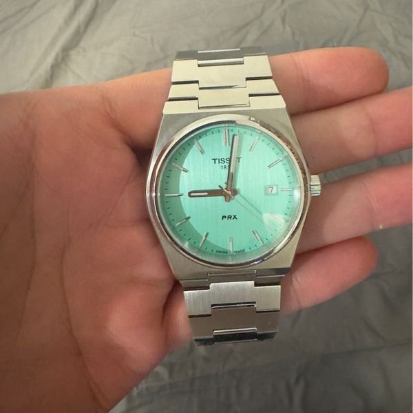 Tissot PRX tiffany blue | WatchCharts Marketplace