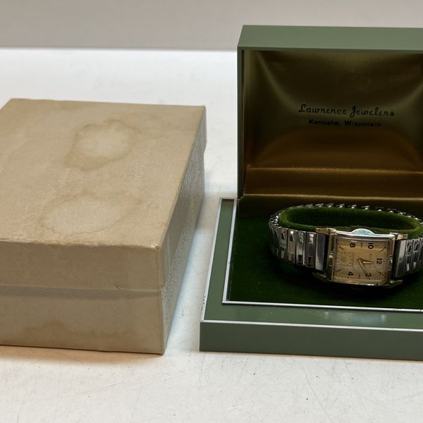 Vintage Bulova L3 Menâ s 10k Rolled Gold Running Wrist Watch With ...