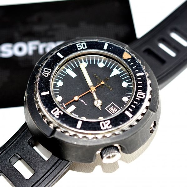 FS EXTREMELY RARE SCUBAPRO 500 "TUNA CAN" PRO DIVER | WatchCharts ...