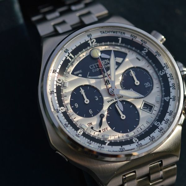 FS: Citizen 2100 Chronograph Eco-Drive Panda (SOLD!) | WatchCharts ...