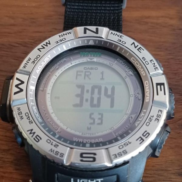 FS : Casio PROTREK model PRW3500-1, fitted with STN module. | WatchCharts Marketplace
