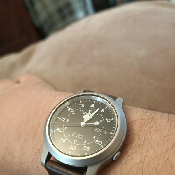 Seiko Automatic Mens Field Flieger Pilot Watch 37mm Sinn 356 Homage ...