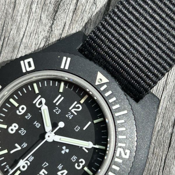 Marathon 41mm Black Navigator Pilotâ s Quartz Watch | WatchCharts ...