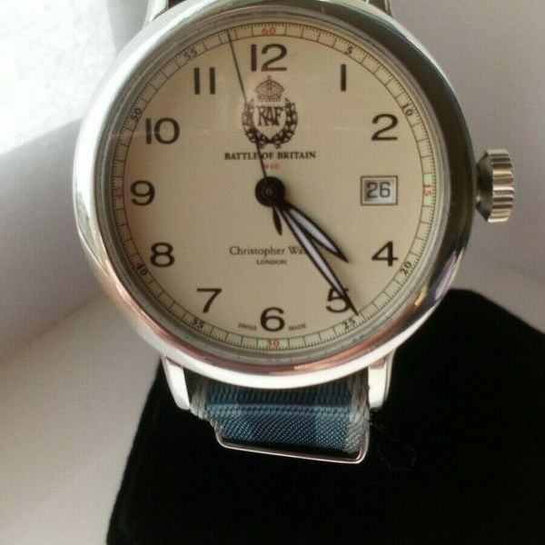 CHRISTOPHER WARD C5 Battle of Britain 6B/159 Automatic Watch ...