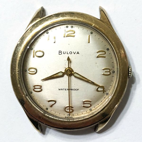 Men's Vintage Bulova Swiss Watch 17 Jewels 11AFC Movement 10K RGP for ...