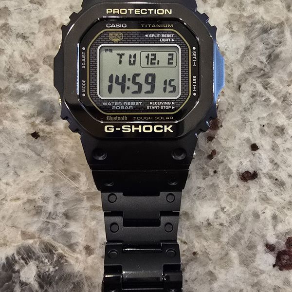 Gshock square GMW-B5000TB MOD | WatchCharts Marketplace