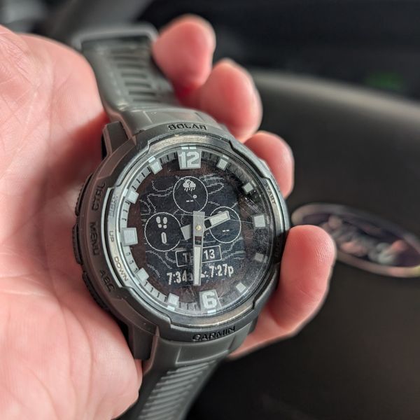Garmin Instinct Crossover Solar | WatchCharts Marketplace