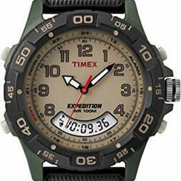 Timex Expedition Men's Watch Quartz Waterproof Chrono Wrist T45181v Top ...