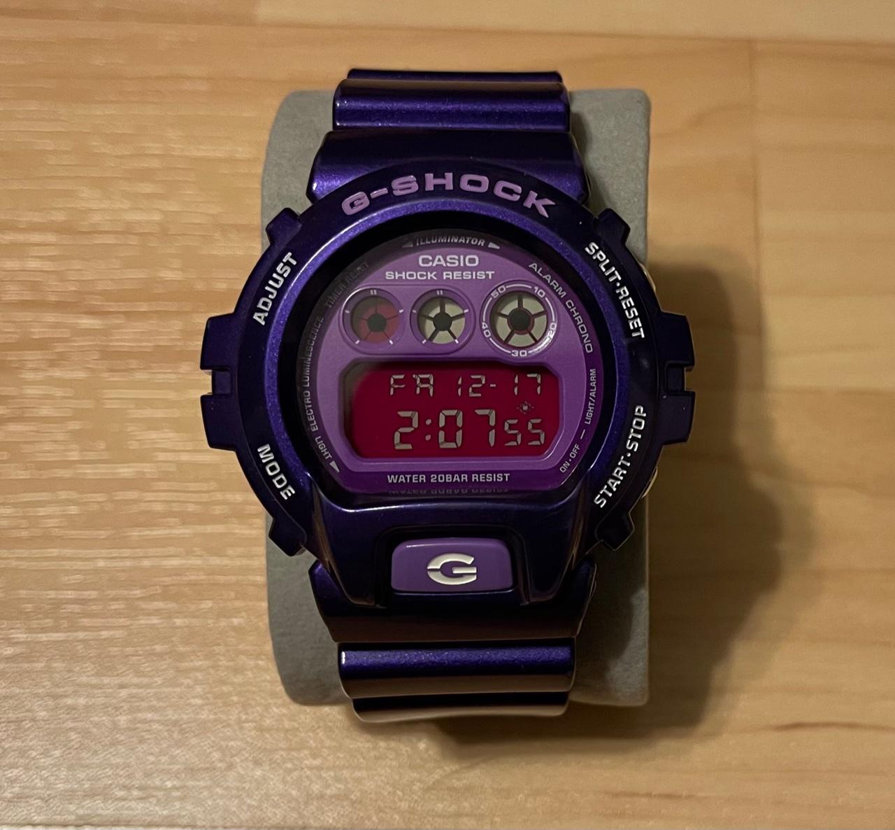 [WTS] Casio G-Shock DW6900CC-6 Crazy Colors Purple | WatchCharts