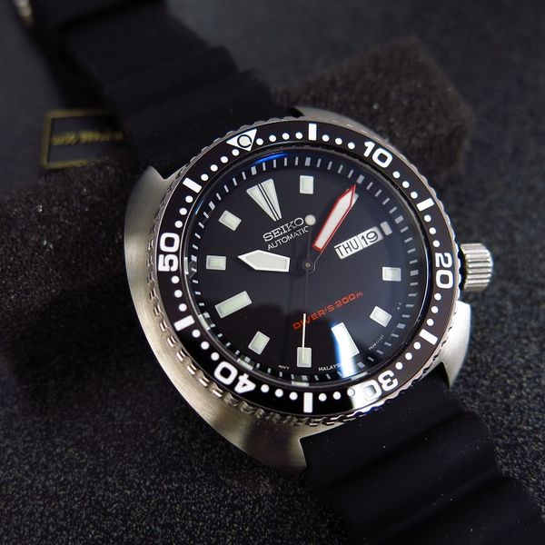 For sale San Martin Turtle with SKX173 Dial and Seiko hands project | WatchCharts