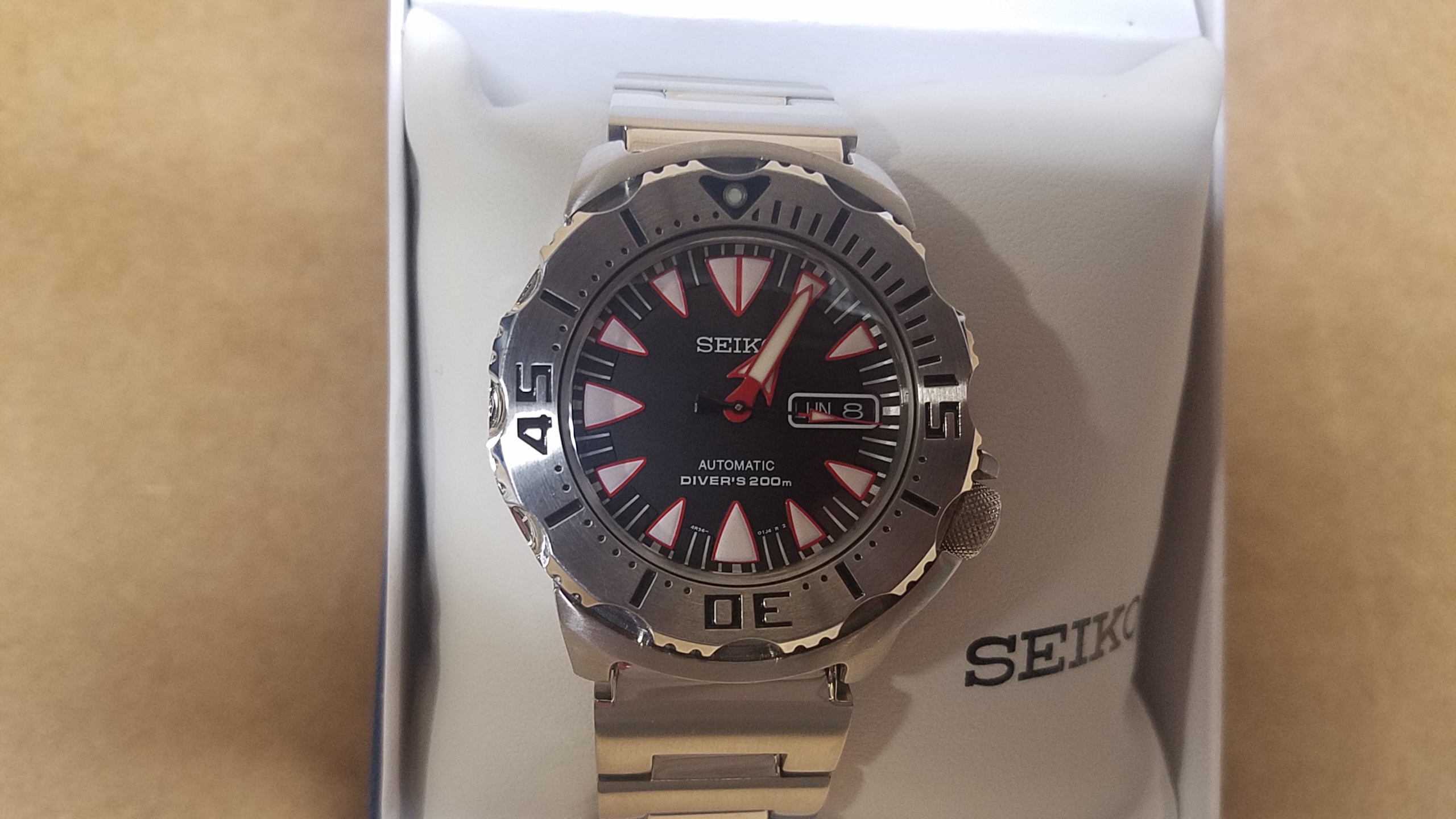 [WTS] Seiko SRP313 Vampire Bloody Dracula Monster | WatchCharts Marketplace