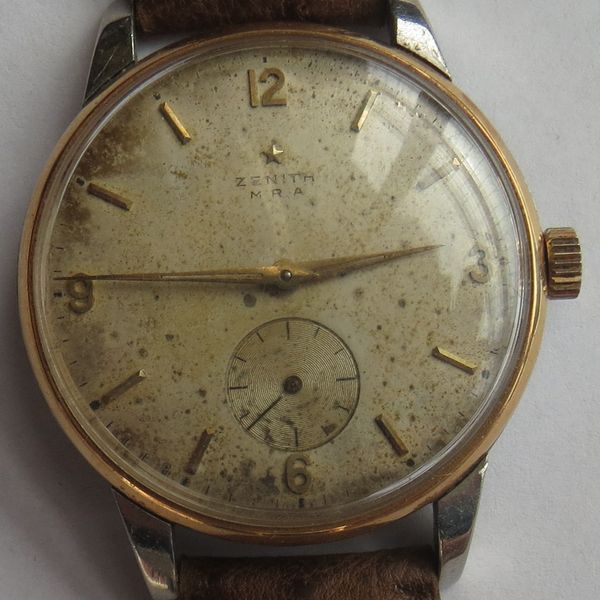 Zenith Sporto mens wristwatch steel & gold case load manual original ...