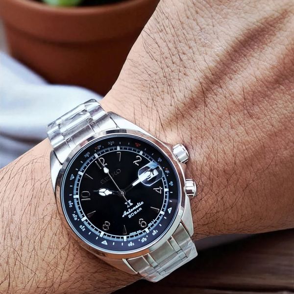 Seiko Prospex Alpinist Automatic Men's Black Watch - SPB117J1 ...