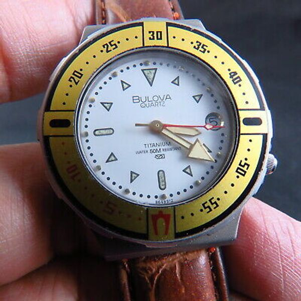 TITANIUM BULOVA 50M QUARTZ MEN WATCH | WatchCharts Marketplace
