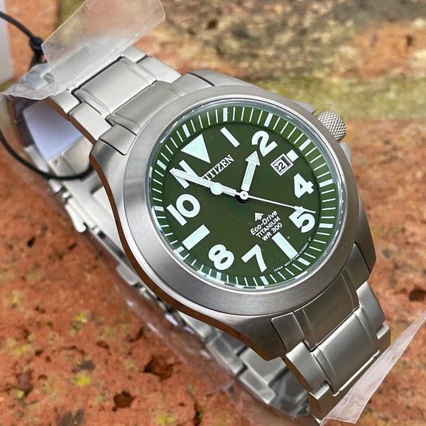 Citizen Promaster Tough - Titanium Military Field Watch - Eco-Drive ...