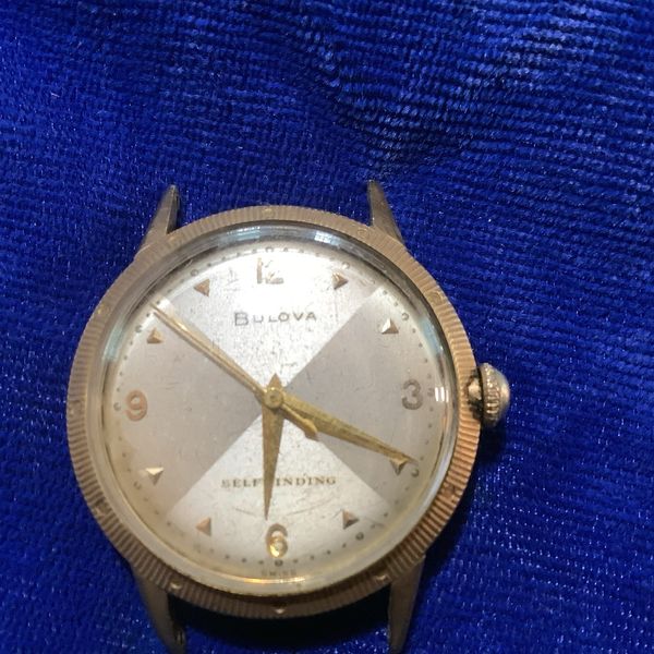 bulova self-winding mens watch 17 Jewels With 10CSC Movement ...