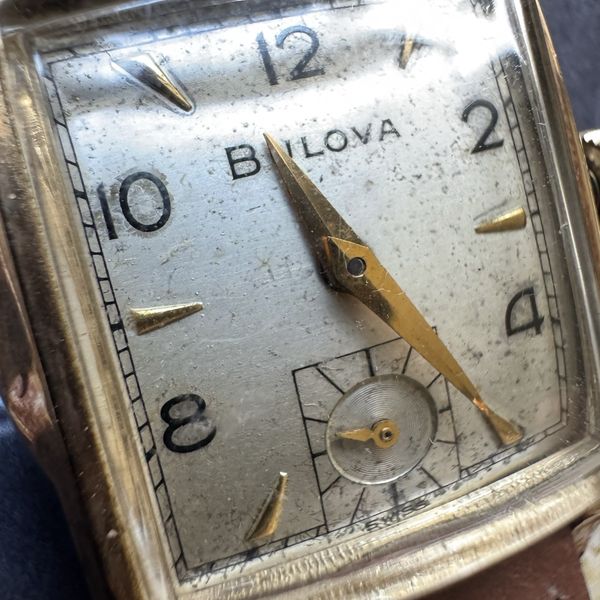 Vintage 10k Gold Filled Swiss Bulova Tank Watch - Running | WatchCharts ...