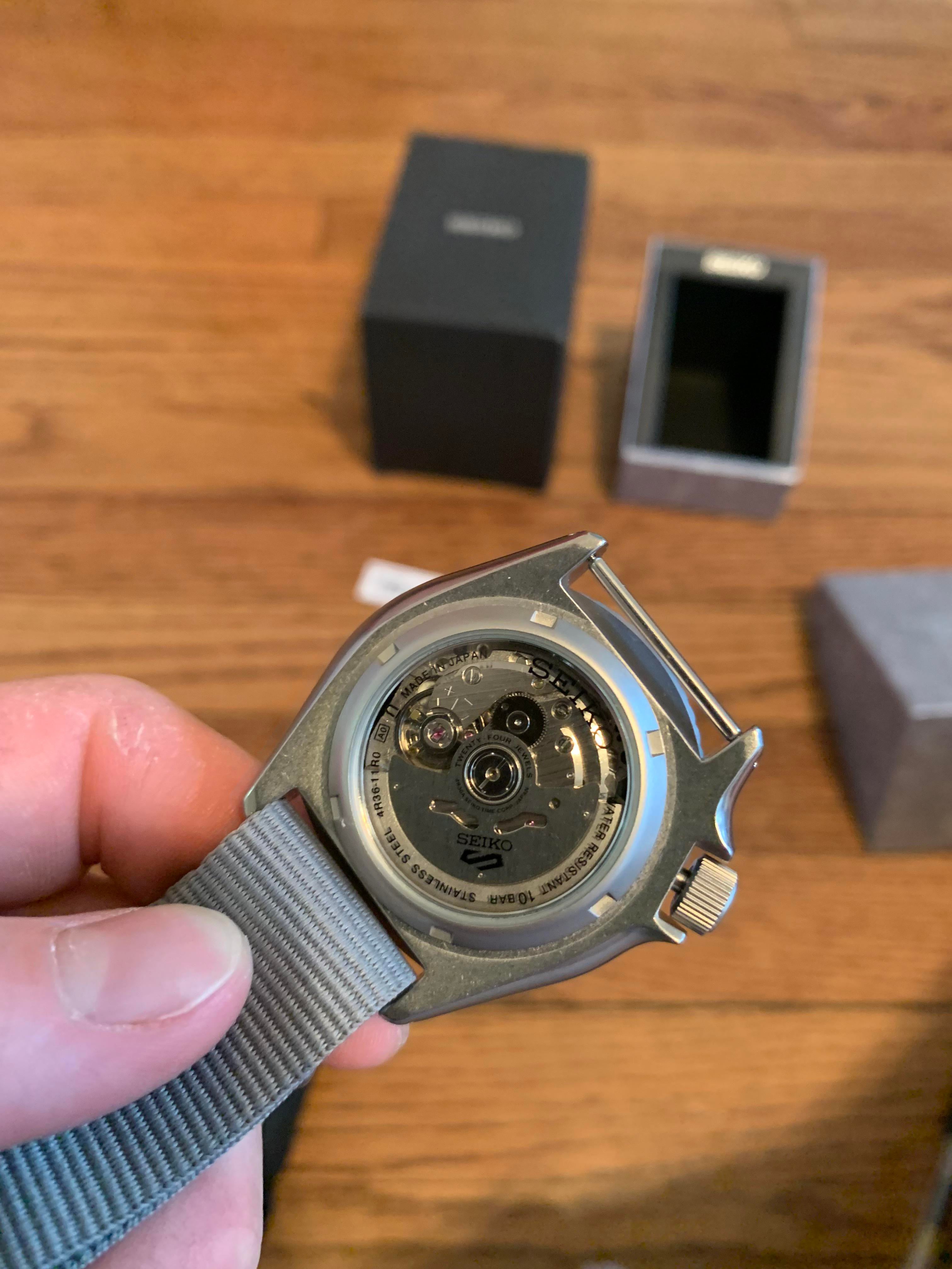 [WTS] Seiko 5 “Cement” SRPG61 LNIB | WatchCharts