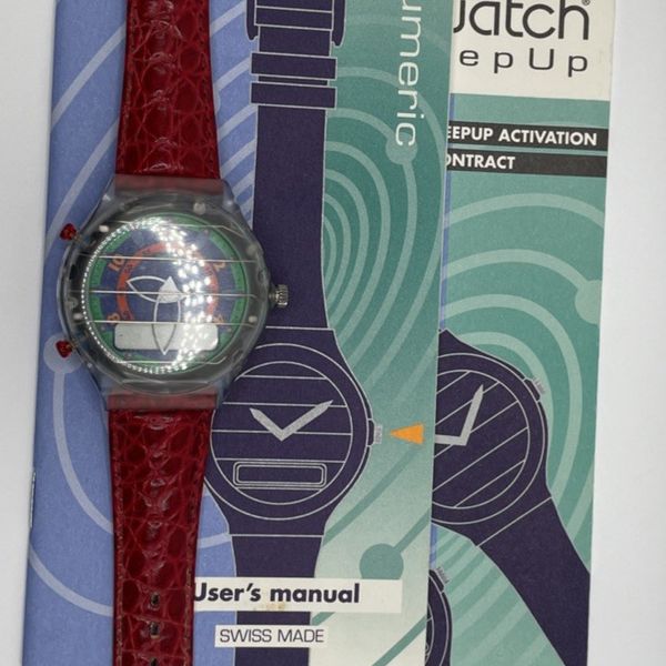 BeepUP Vintage Numeric Swatch PAGER Watch | WatchCharts Marketplace