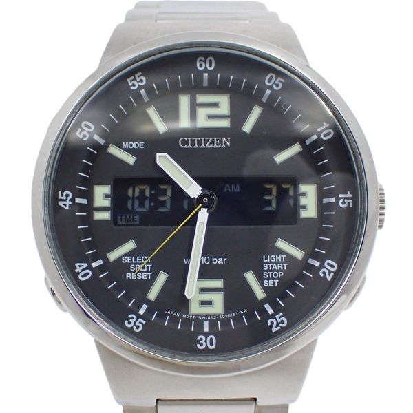 Citizen Promaster Ana/Digi C452-S029741 Men's Wristwatch | WatchCharts ...
