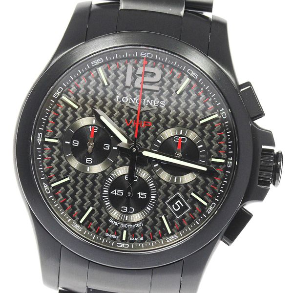 ☆Unused item★With box and warranty card [LONGINES] Longines Conquest ...