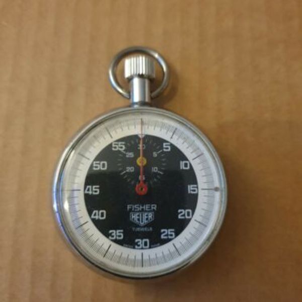 Vintage Heuer Fisher stopwatch | WatchCharts