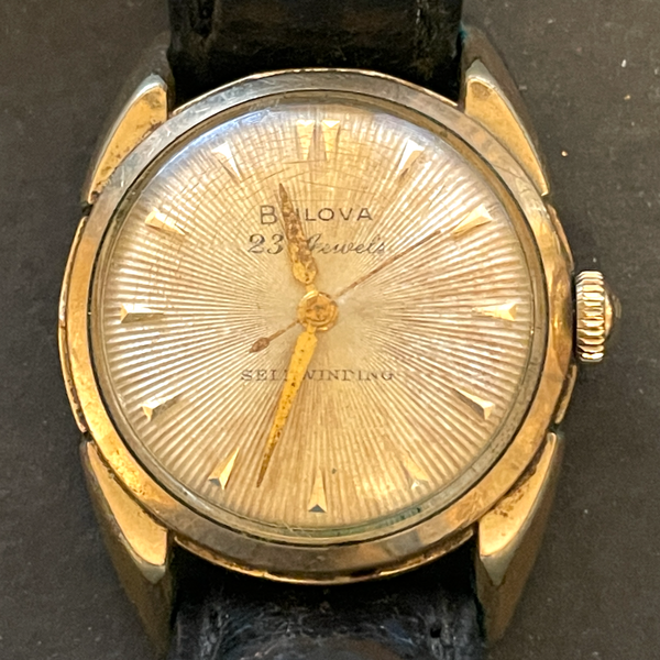 Vintage 1954 Bulova Cal 10BPAC Men's Automatic Watch 23 Jewels Ticks ...