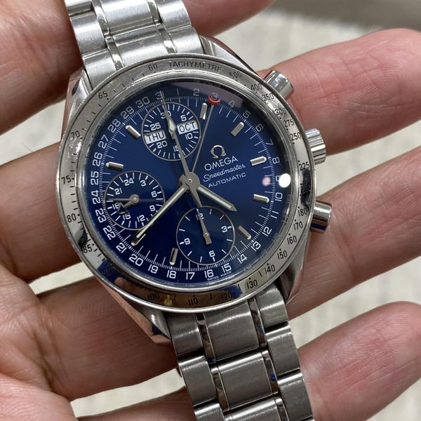 [WTS] Omega Speedmaster. Triple Date. Blue Dial. Full Set ...
