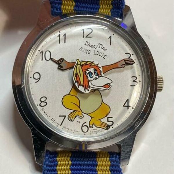 Seiko Disney Time KING LOUIE Hand Winding 5000-8000 Vintage Men's ...