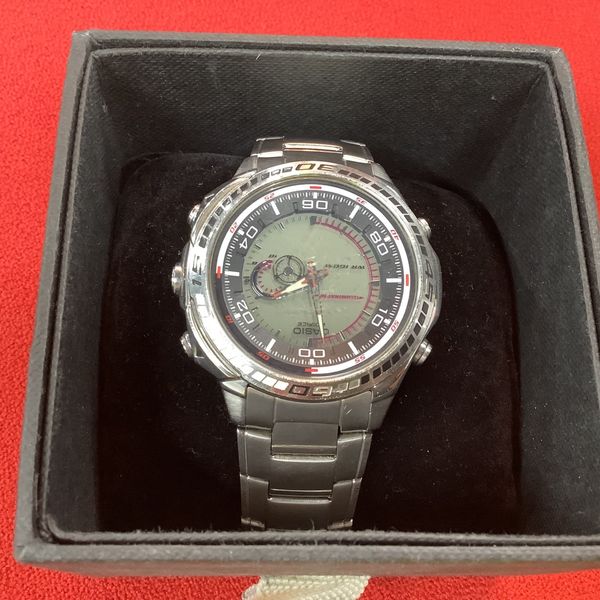 Casio Edifice Men's Stainless Steel Quartz Watch in Box - Untested (J ...