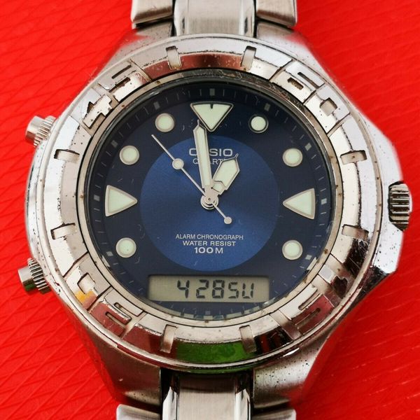 CASIO MTD-1036 ALARM CHRONOGRAPH 100M WATCH. | WatchCharts Marketplace