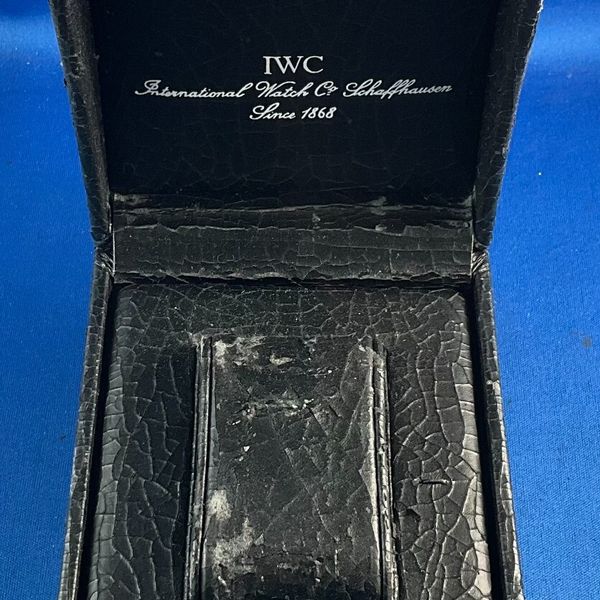 IWC BOX WATCH VINTAGE | WatchCharts Marketplace