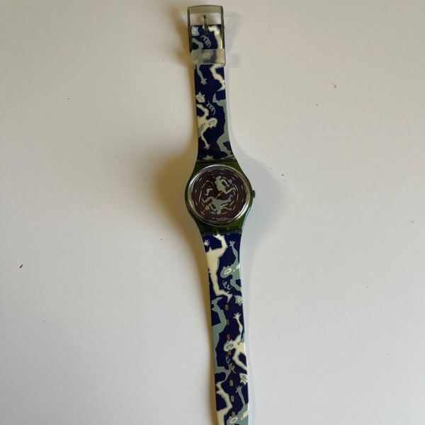 Swatch Watch 'Crash!' from 1991, designed by Massimo Giacon. Rare. Ref GG111 | WatchCharts ...