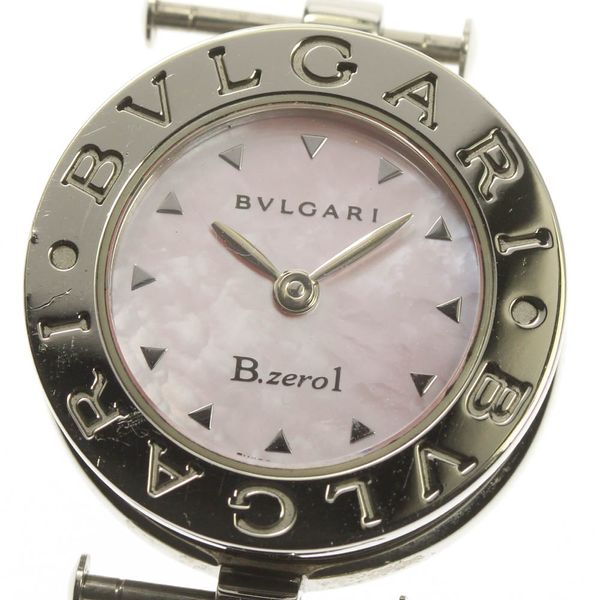 Good product [BVLGARI] Bulgari B-zero1 12P Diamond BZ22S Quartz Ladies ...