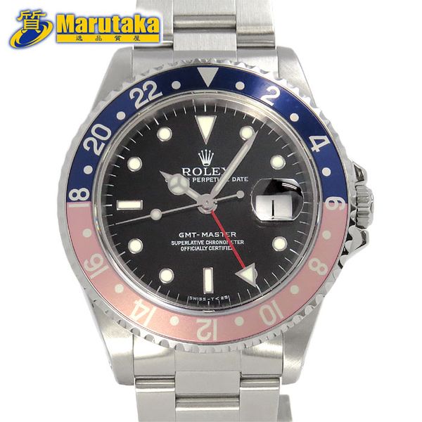 Rolex 16700 GMT Master Pepsi Fading (Fade) Bezel Triminova U No ...