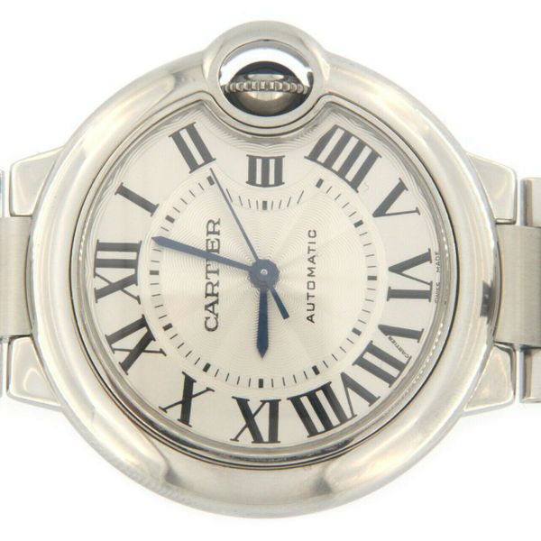 Cartier Ballon Bleu Women's Wrist Watch 33mm Automatic Stainless Steel ...
