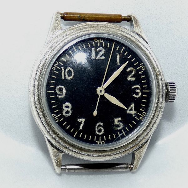 Elgin A-11 Military Watch Running 539 WWII Hack Not Working USA Read ...