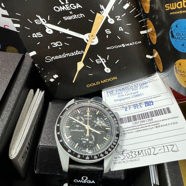 Swatch Omega Mission to Moon (cold moon) Christmas | WatchCharts ...