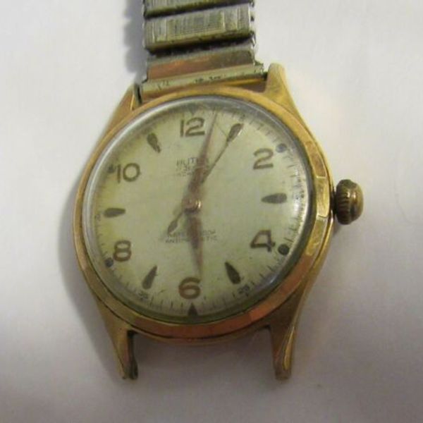 Vintage Butex 17 Jewels Incabloc Mens Watch Waterproof Antimagnetic ...