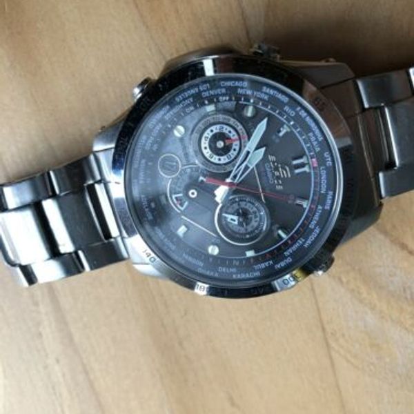 Casio Edifice EQW-M1000 Wave Ceptor Tough Solar Chronograph Watch ...