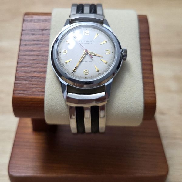 Waltham Hallmark 2621HK Militia 17 Jewel INCABLOC Mechanical Wrist ...