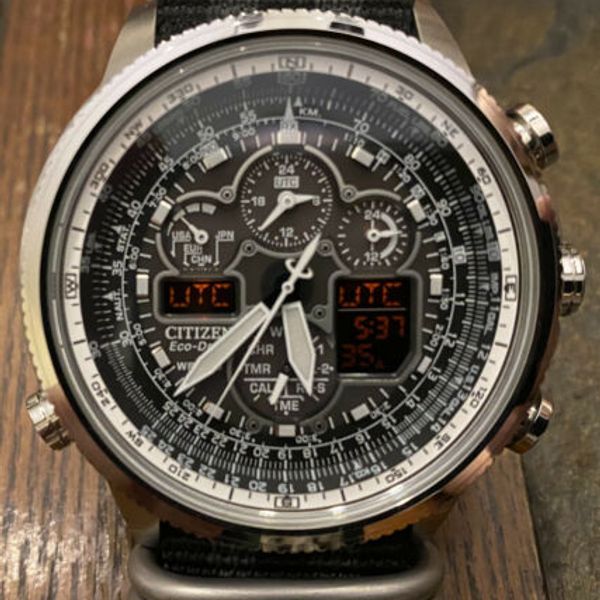 Citizen Men's JY8030-83E Promaster Navihawk A-T Eco-Drive Watch CUSTOM ...